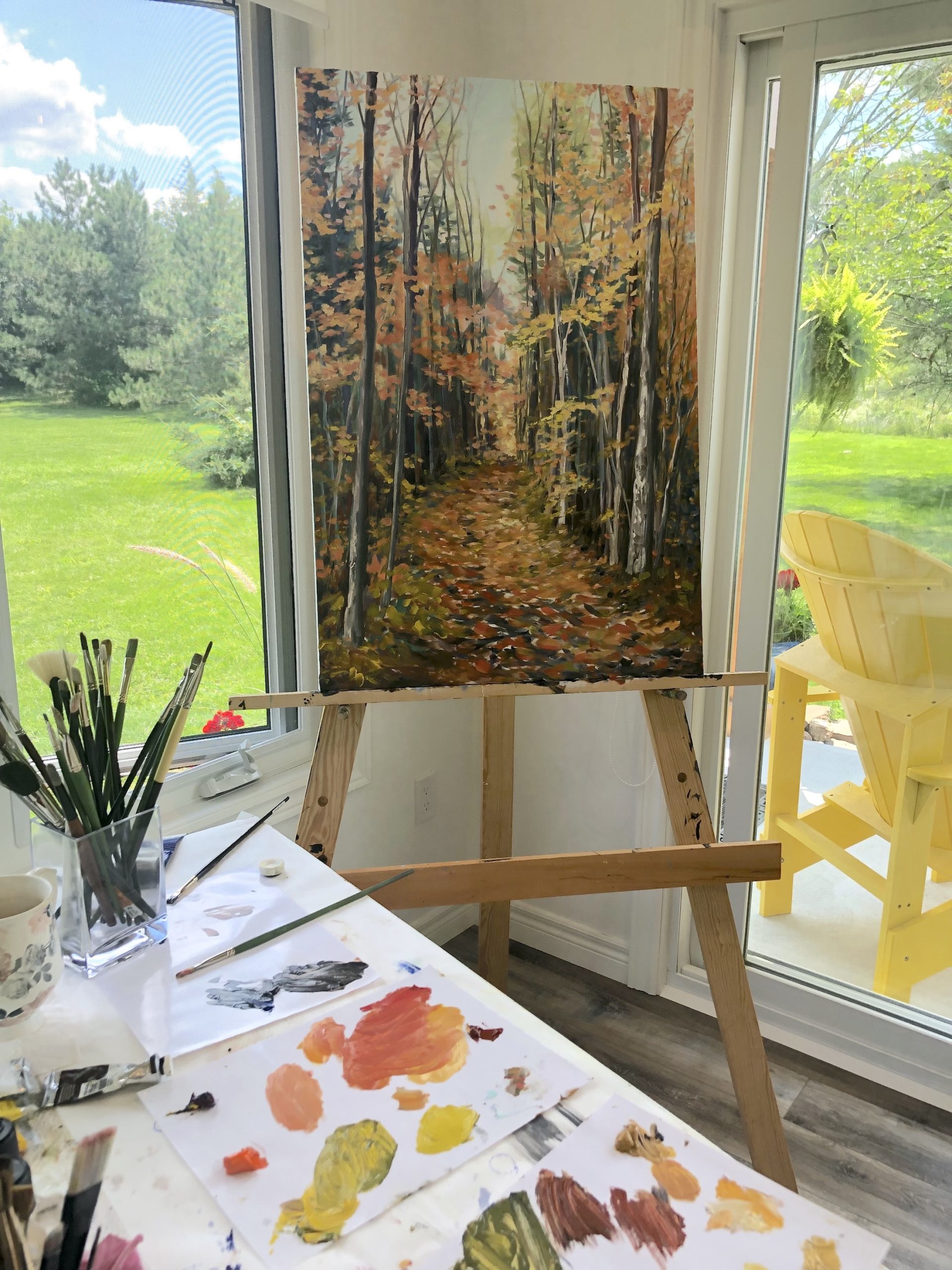 The Victoria County Studio Tour: Kelly Whyte on Painting Close to Home